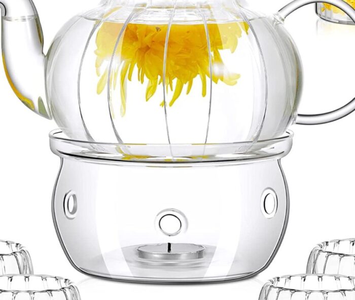 Glass Teapot Warmer | Holy Cow!! Home Ltd